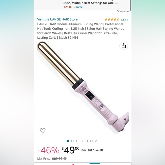 Lange | Hair | Lange Curling Wand 25 | Poshmark